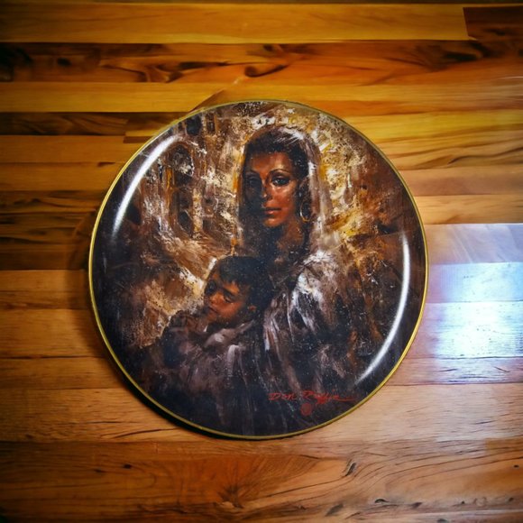 Don Ruffin | Accents | Don Ruffin Colima Madonna Limited Edition Plate ...